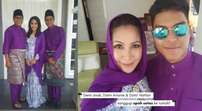 Demi Anak, DATIN ARIANIE & DATO' HATTAN Sanggup Upah USTAZ Datang Ke ...