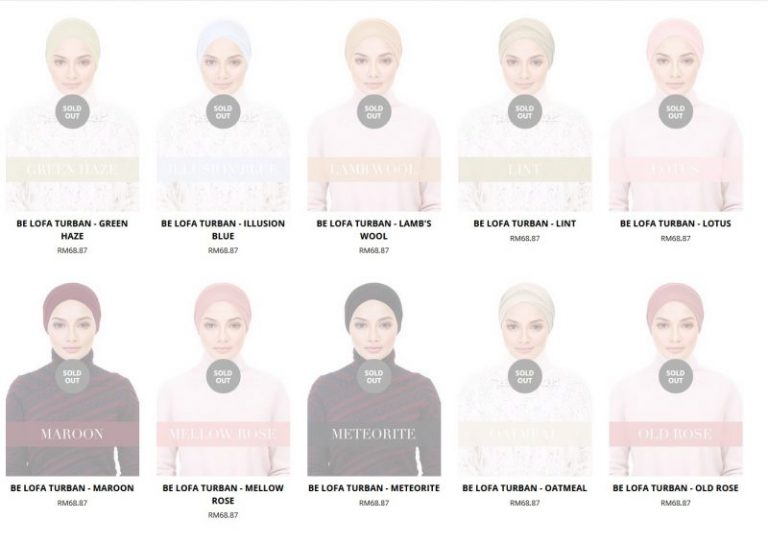 Gara-Gara Viral, BE LOFA TURBAN Sold Out Kurang 24 Jam!