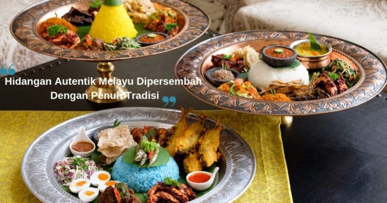 Hidangan Melayu Nusantara Cara MAMANDA. Hidang Makanan Dalam Talam ...