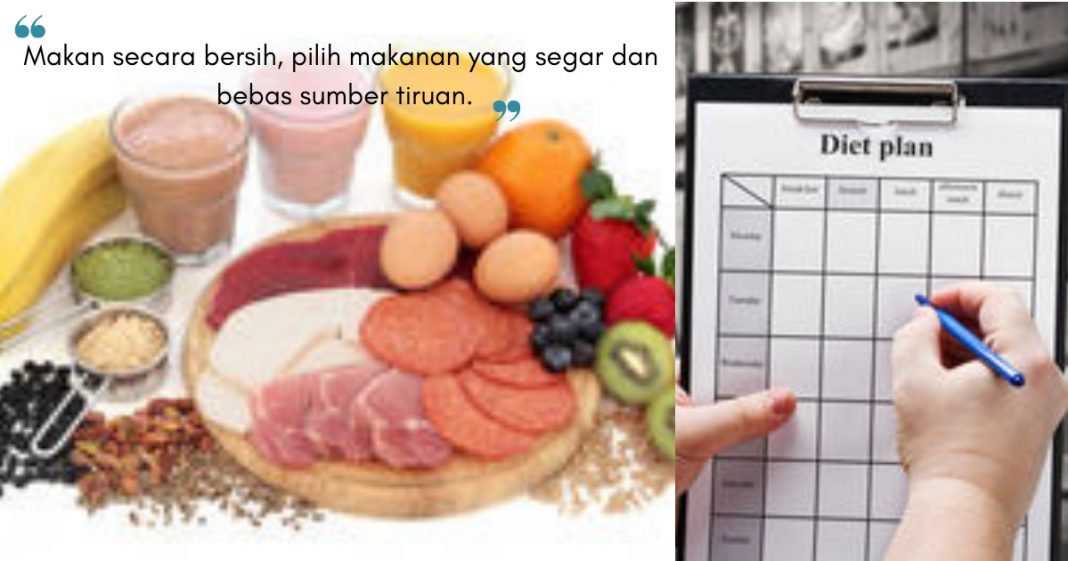 Diet Clean Eating, UTAMAKAN Makanan Segar dan Bebas Sumber Tiruan! - Nona