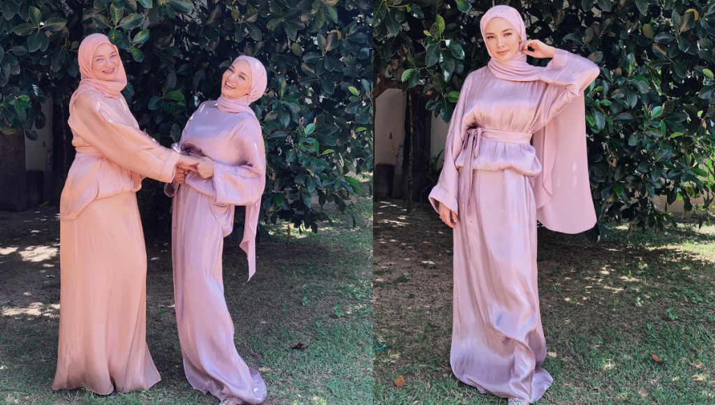 Pakai Design Baju Raya Sama Dengan Mak, Peminat Puji NEELOFA & DATIN ...