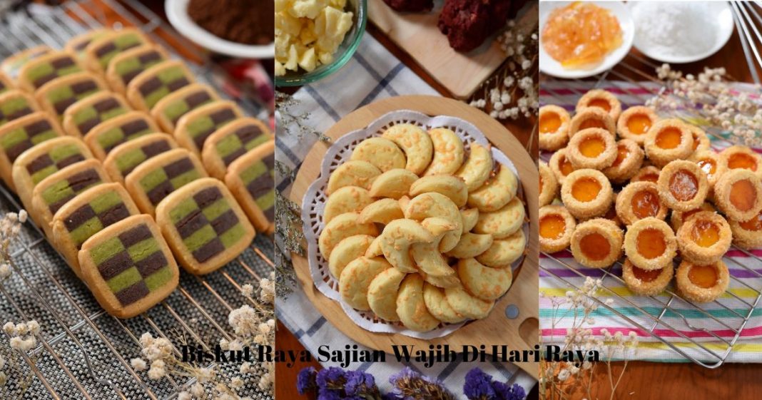 Biskut Raya Moden Mudah Disediakan - Nona