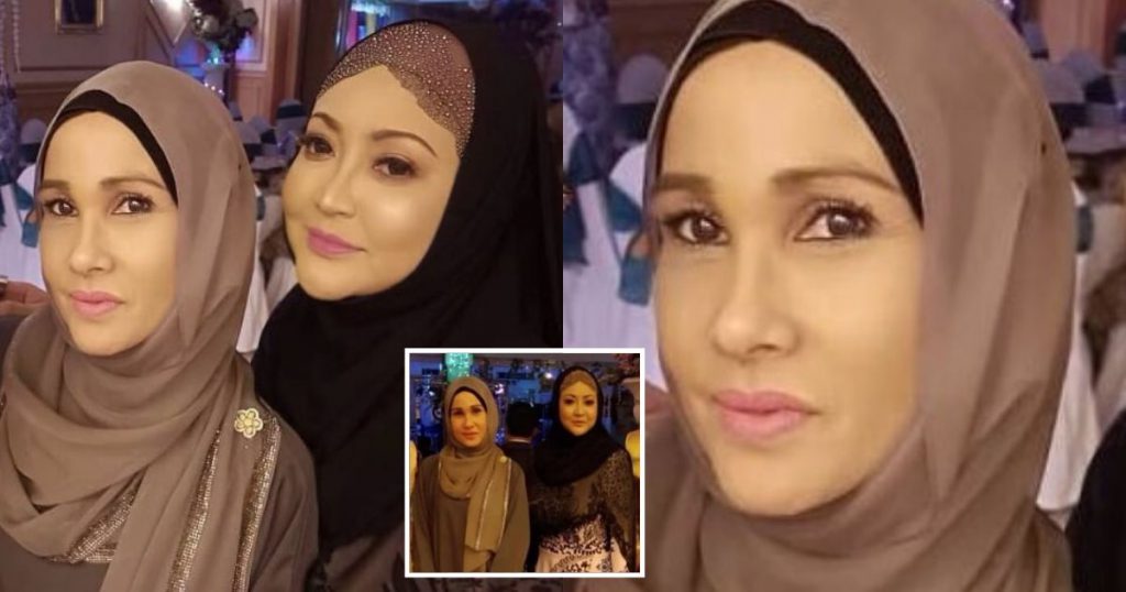 Anggun Berhijab, Di Usia 55 Tahun Kecantikan MAZUIN HAMZAH Tiada Tara