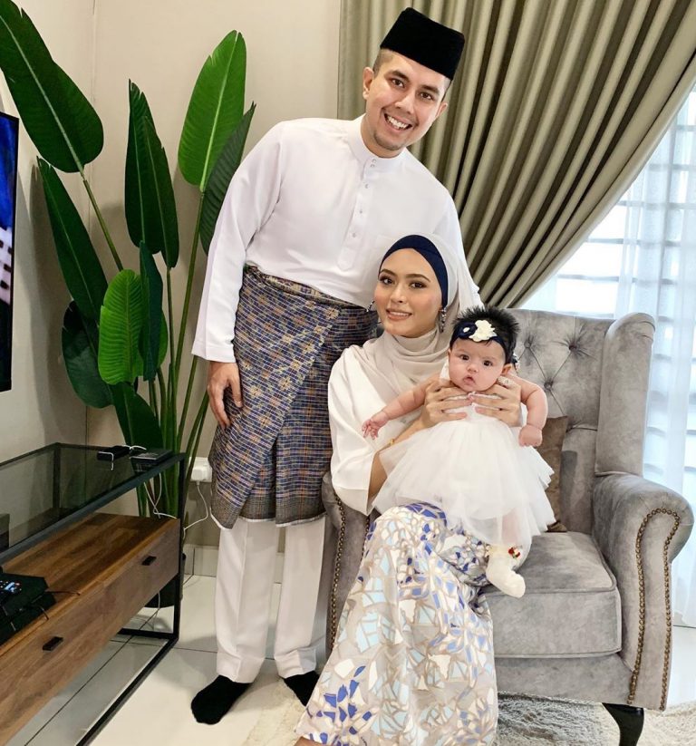 Comelnya Cucu Arwah ‘Iron Lady’ Datuk Maznah Hamid, Sedondon Baju Raya ...