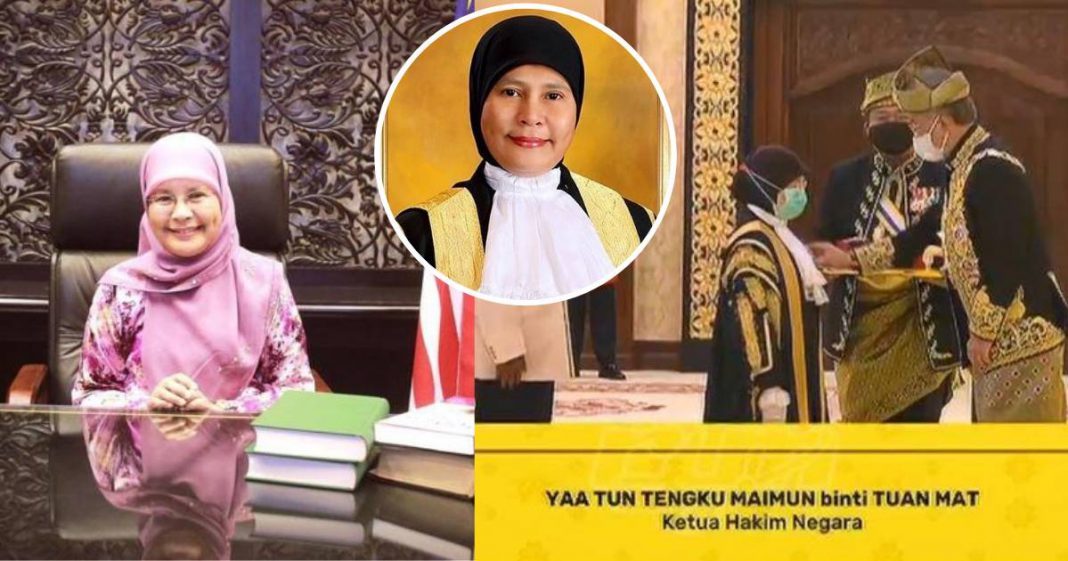 TENGKU MAIMUN, Wanita Pertama Jadi Ketua Hakim Negara Dianugerah ...