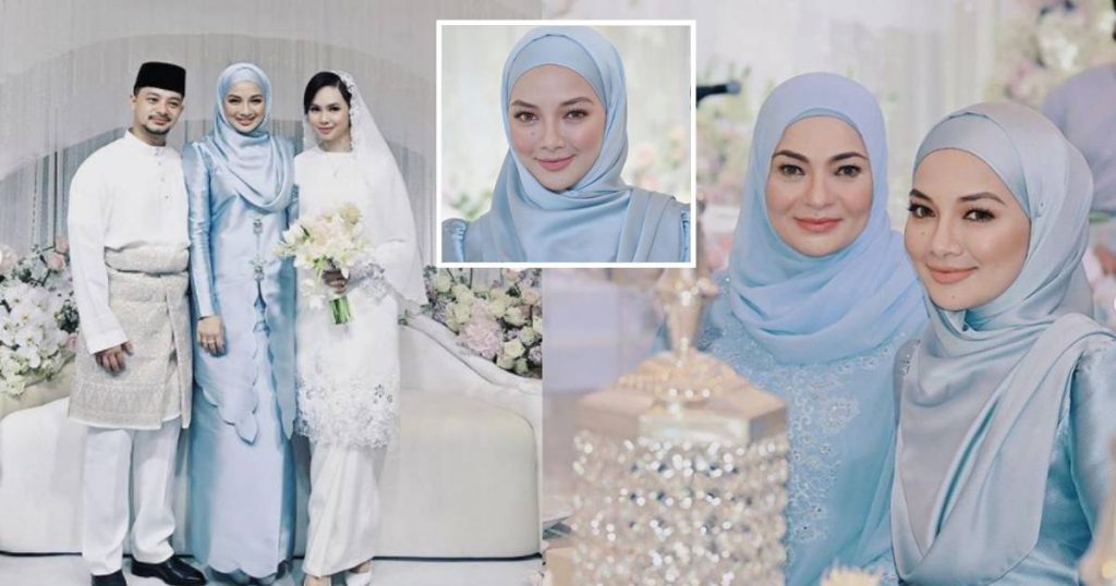 Hadir Akad Nikah Adik, Penampilan Anggun & Sopan NEELOFA Curi Tumpuan!