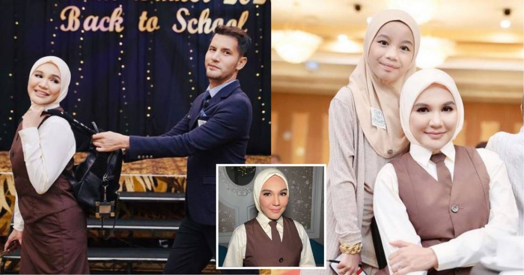 Macam Pelajar Sekolah, Penampilan Ayu DS SHAHIDA Pakai Uniform Pengawas ...