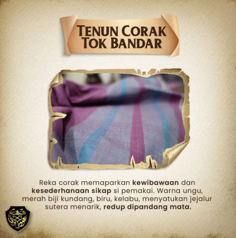 Tenun Pahang Diraja Cantik Penuh Pesona Serta Terselit Simbolik ...