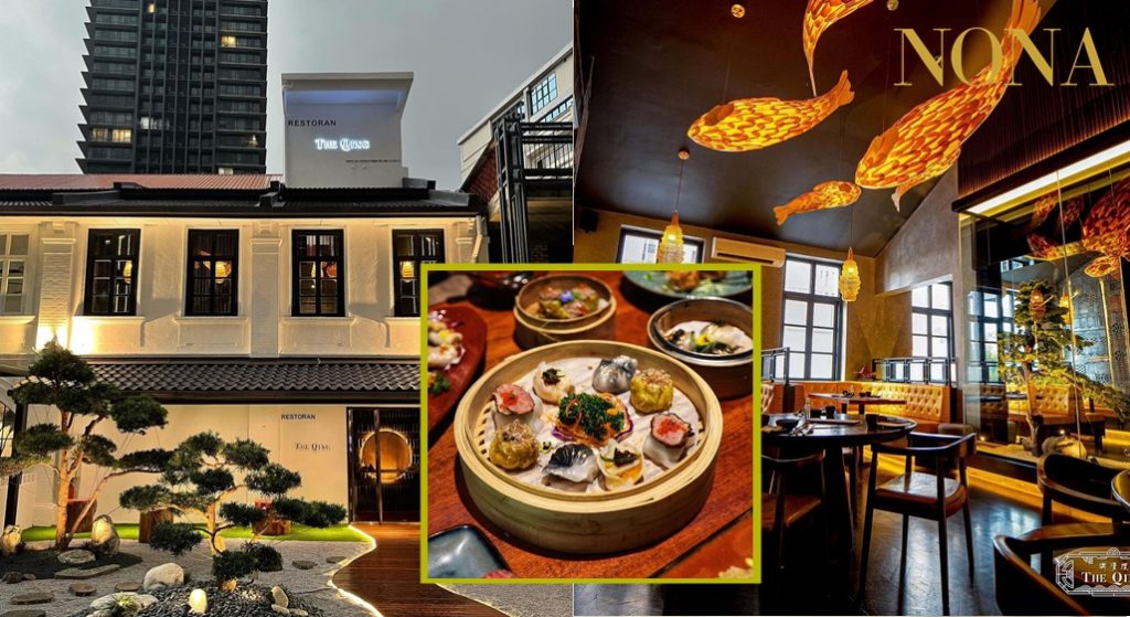 Santapan Menu Cina Berlatarbelakang Fasad Ala Maharaja Di THE QING