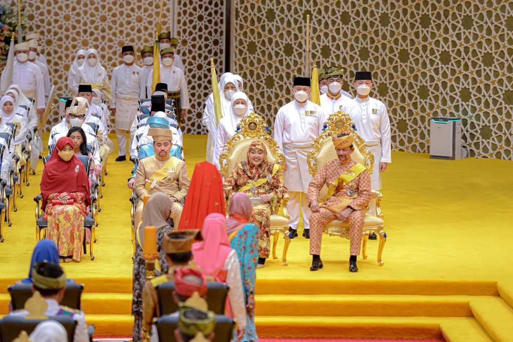 17 Das Meriam Dilepaskan, Perkahwinan Diraja Brunei YTM Pengiran Anak ...