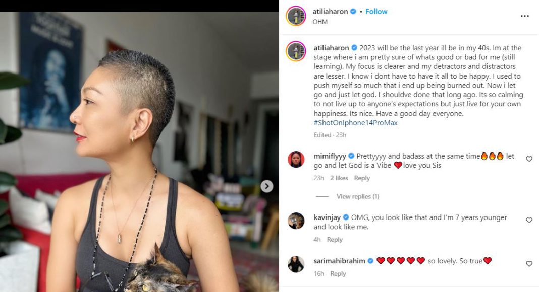 Tahun Terakhir Dalam Lingkungan 40-an, Kini ATILIA HARON Pilih Hidup ...