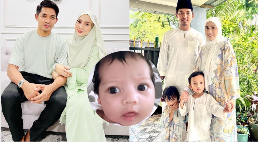 “Meet Our Third Baby...” MIA AHMAD Akhirnya Dedahkan Wajah Anak Ketiga, Imaani Nama Diberi