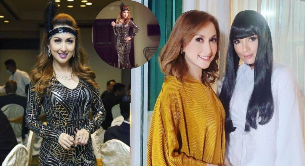 Pakai Dress Gatsby, Ramai Puji DATIN SERI MARIA FARIDA Cantik Macam ...