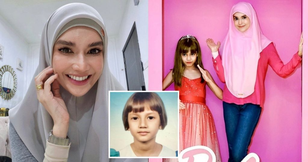 Dari Kecil Dah Cantik, Kini Wajah Jelita Faezah Elai Diwarisi Anak!
