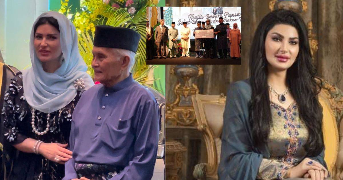Anggun Dalam Persalinan Caftan Dress Rona Hitam, Yang Amat Berbahagia ...