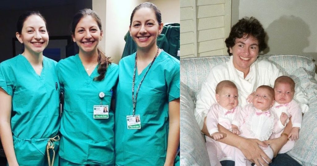 Kembar 3 Seiras Ikut Jejak Ibu Jadi Doktor, Sejak Kecil Hospital Ibarat ...