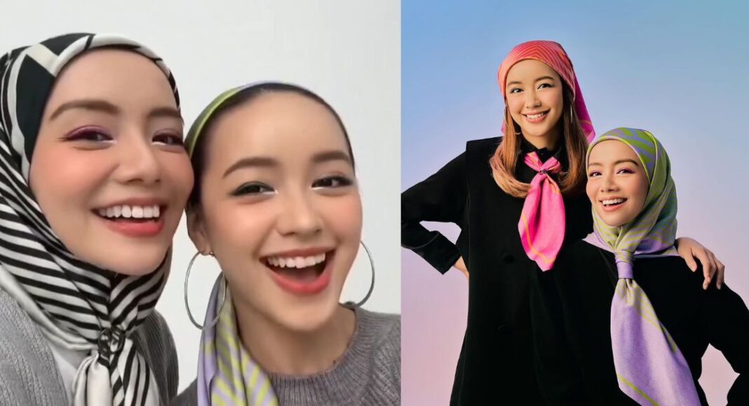 "Mira Buka Tudung Ke?" Kembar Seiras Dari Rahim Berbeza, Ramai Terpegun ...