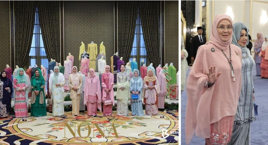 70 Koleksi Busana Peribadi RAJA PERMAISURI AGONG Dipamer Di Majlis ...