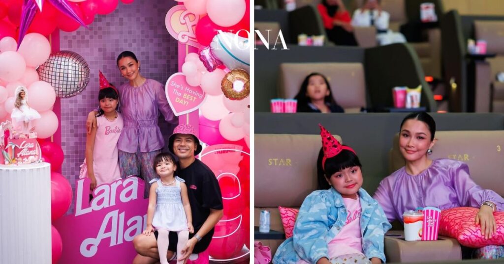 LARA ALANA Genap 9 Tahun, AWAL & SCHA AL YAHYA Rai Birthday Dengan Tema ...
