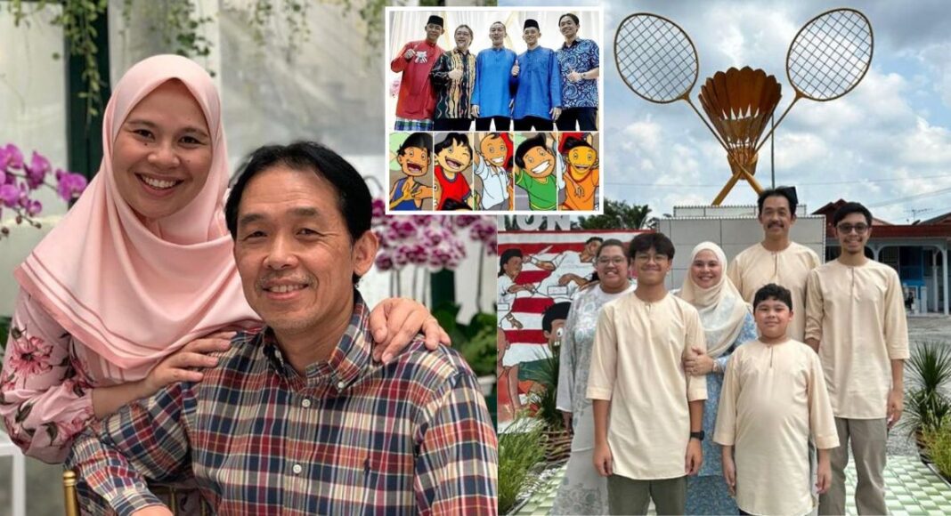 Fenomena Animasi Anak-Anak Sidek, Bekas Jaguh Badminton Datuk Rashid ...