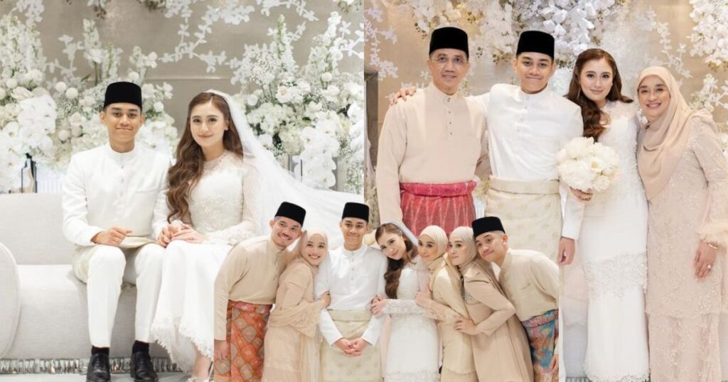 Majlis Akad Nikah Indah & Sempurna, Anak Lelaki Dato’ Seri Azmin Ali ...