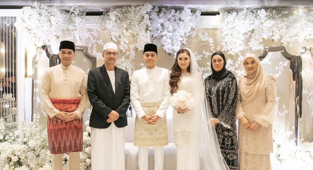 Majlis Akad Nikah Indah & Sempurna, Anak Lelaki Dato’ Seri Azmin Ali ...