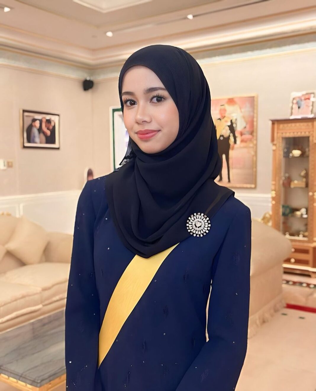 Classy & Elegant, Penampilan Puteri Ameerah Wardatul Adik Putera Mateen Ini Jadi Perhatian!