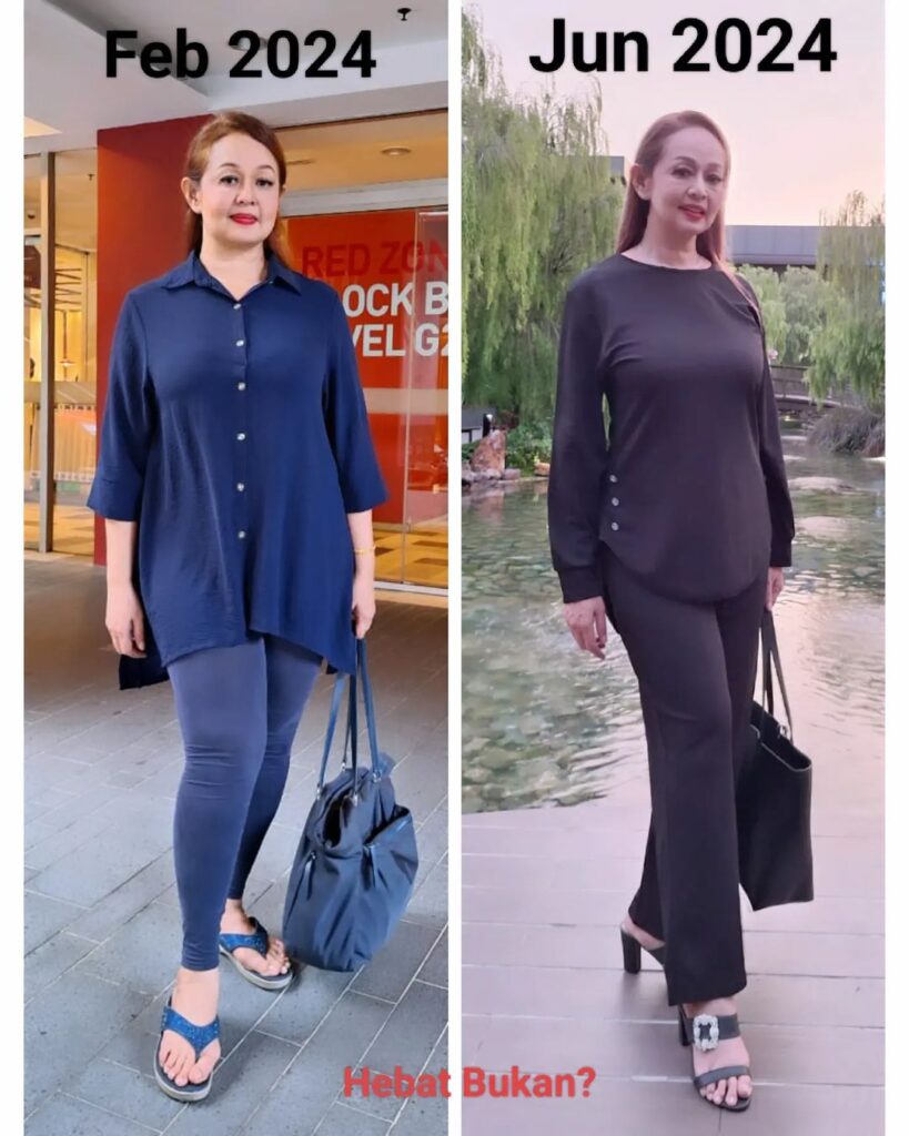 "Badan Saya Rasa Ringan Sekarang," Turun Hampir 15Kg, Jasmin Hamid Akui ...