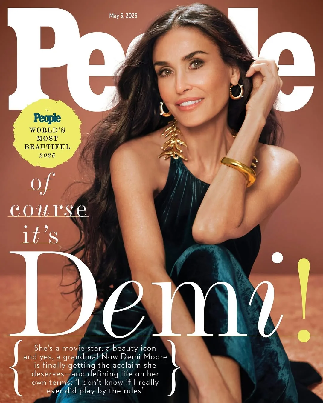Demi Moore Muncul Sebagai Wanita Tertua Dinobatkan 'Orang Tercantik Di ...