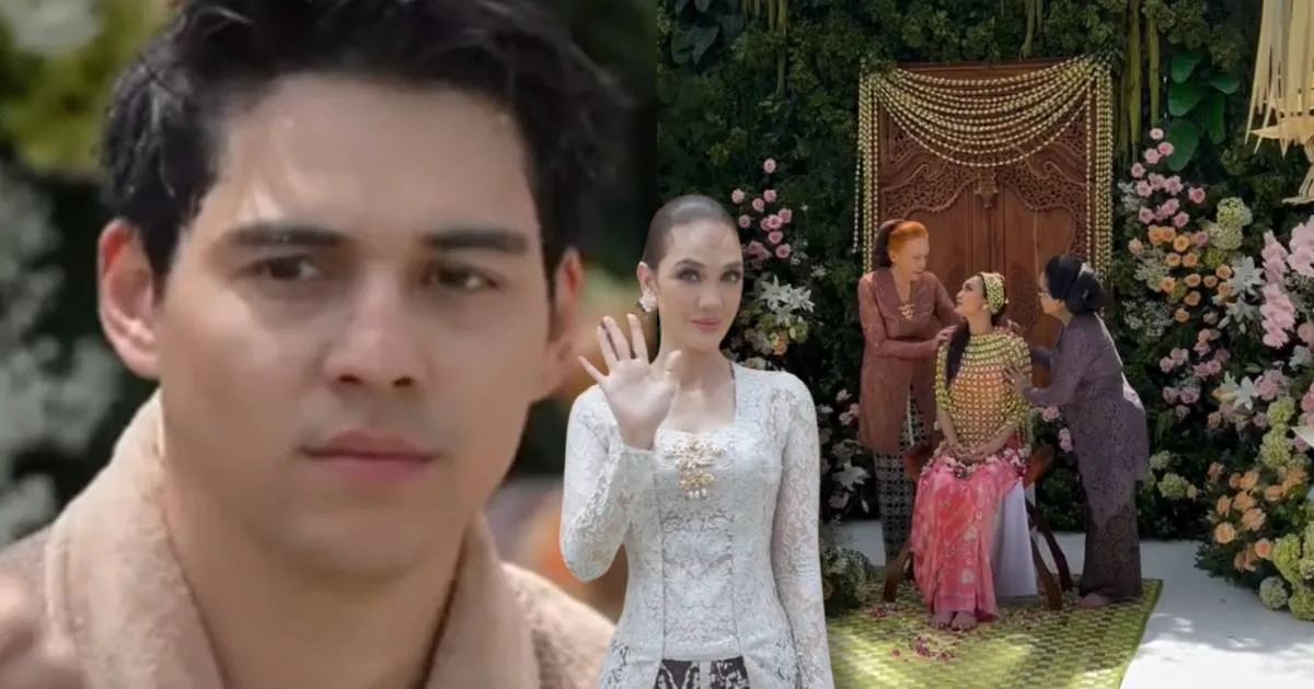 Istiadat Majlis Bersiram Luna Maya & Maxime Bouttier